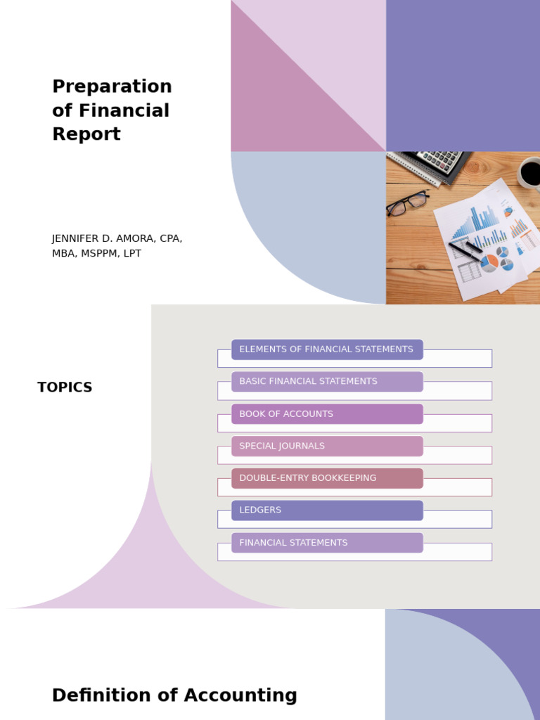 Preparation of Financial Statement | PDF | Bookkeeping | Balance Sheet