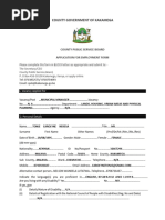 PSC 2 Employment Application Form 2016 | PDF | Academic Degree | Kenya