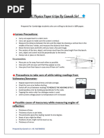 O Level Physics ATP Practical Guide | PDF | Significant Figures ...