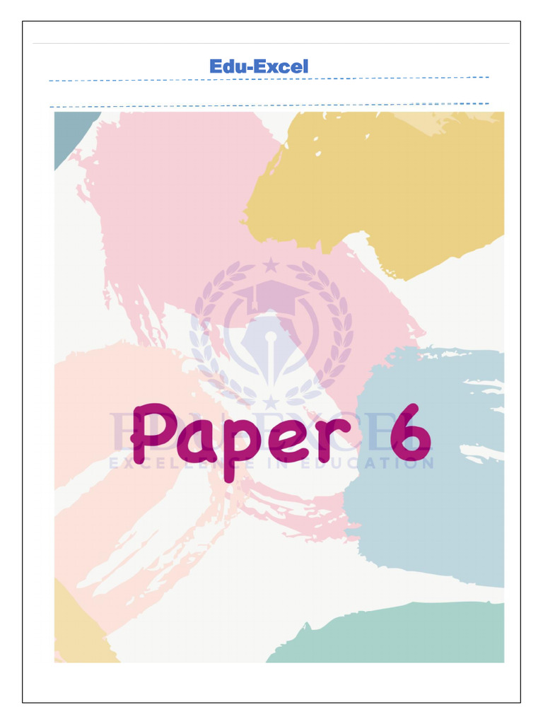 Main Practical Last Moment Revision-Paper 6 | PDF