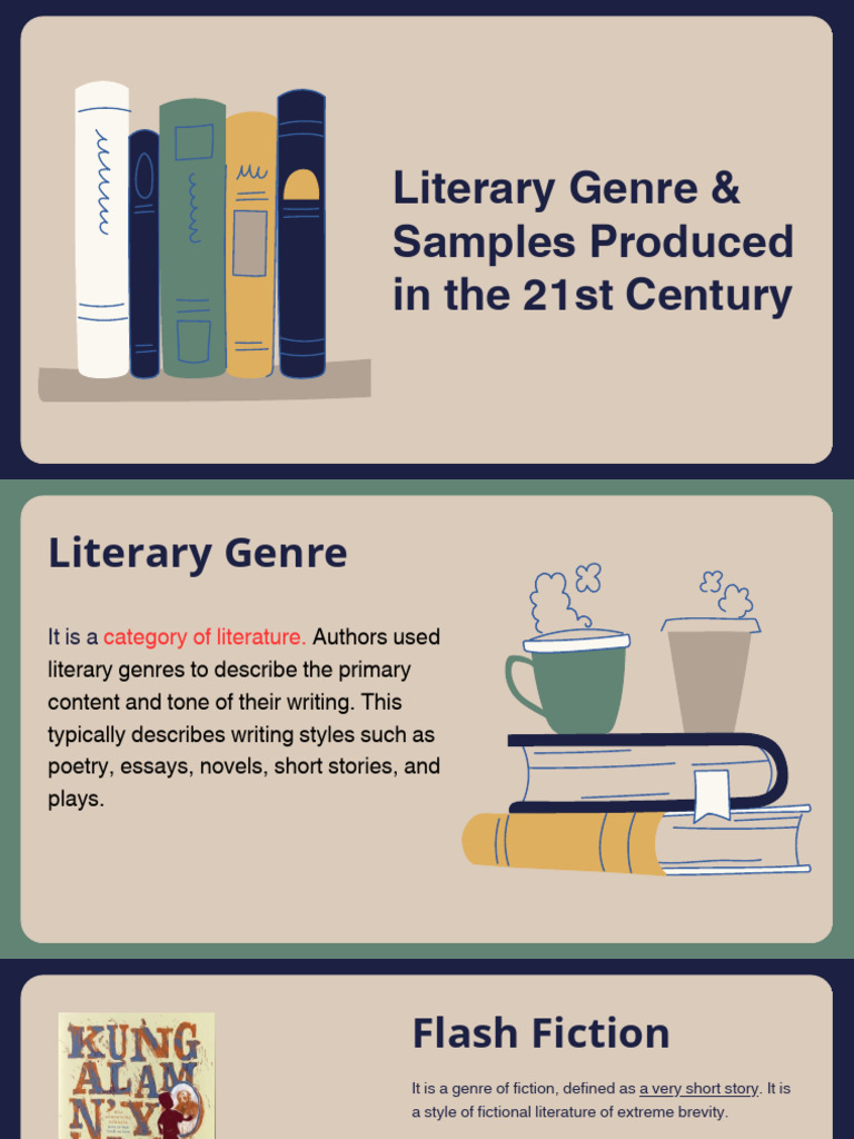 Literary Genre and Samples Produced in The 21st Century | PDF ...