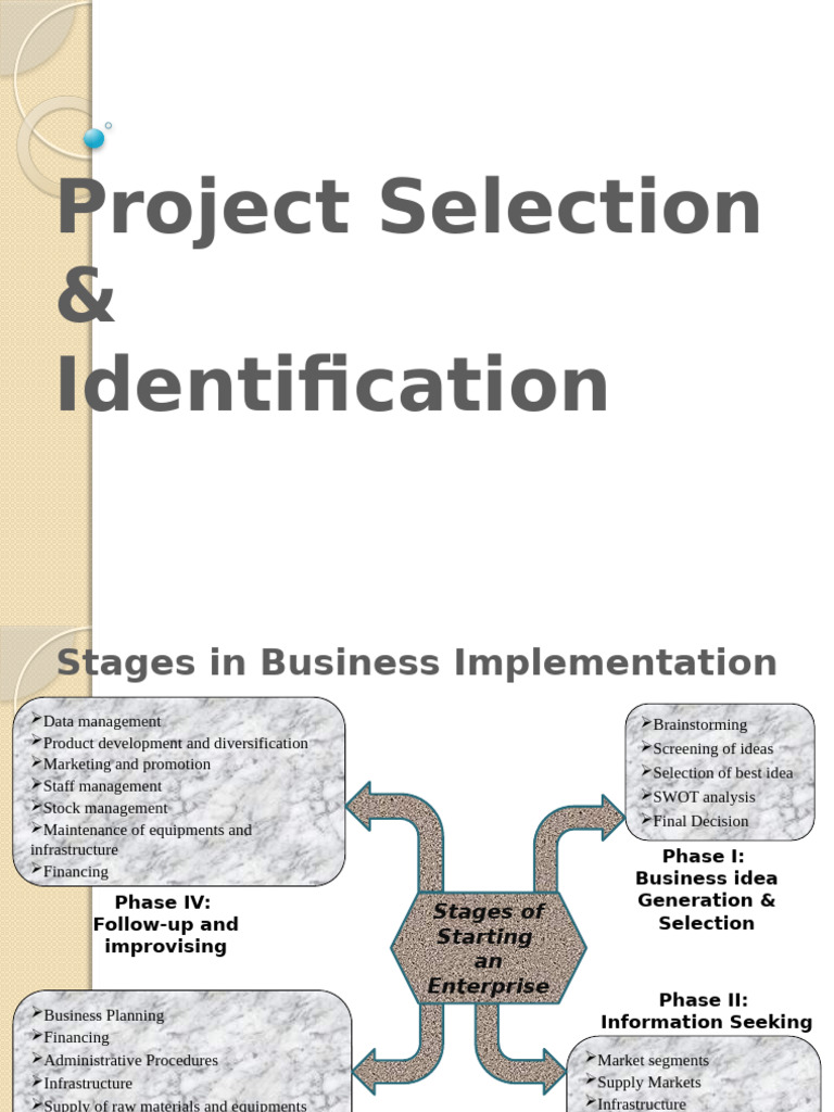 Business Idea Selection Process Guide | PDF | Swot Analysis | Economies