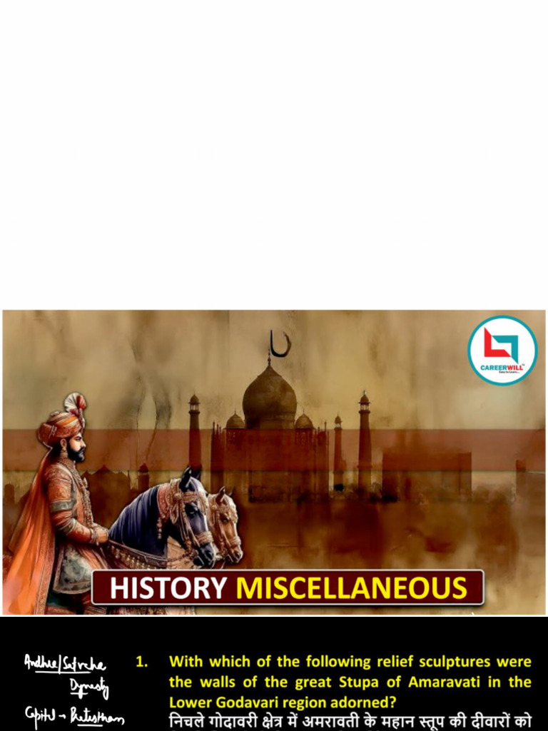 Class 5 Miscellaneous History | PDF