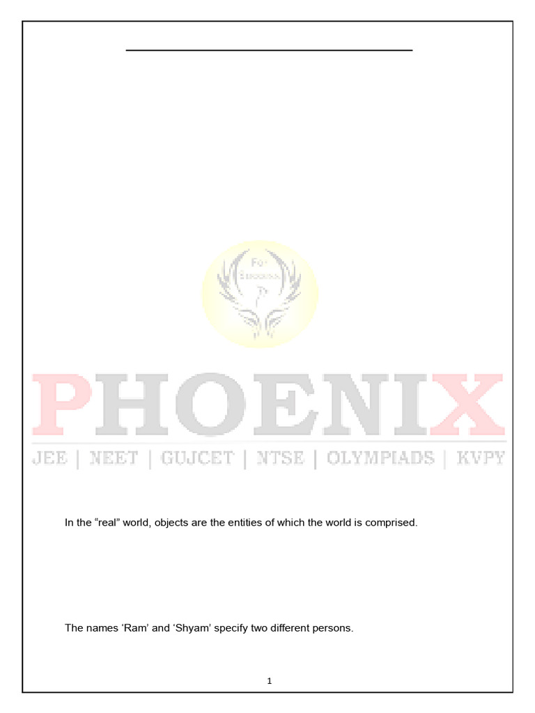 Chapter - 6 Material With MCQ Only For Board Leval Most Imp | PDF | Class (Computer Programming ...