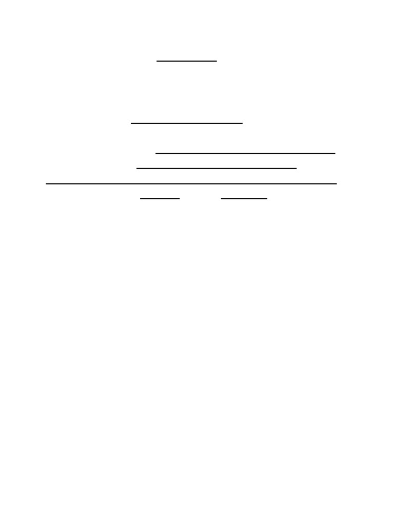 Character Certificate | PDF