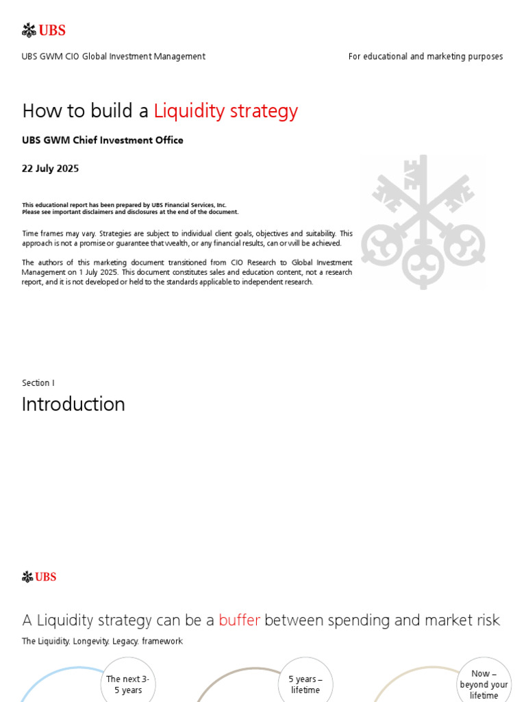 How to build a Liquidity strategy | PDF | Bonds (Finance) | Market ...