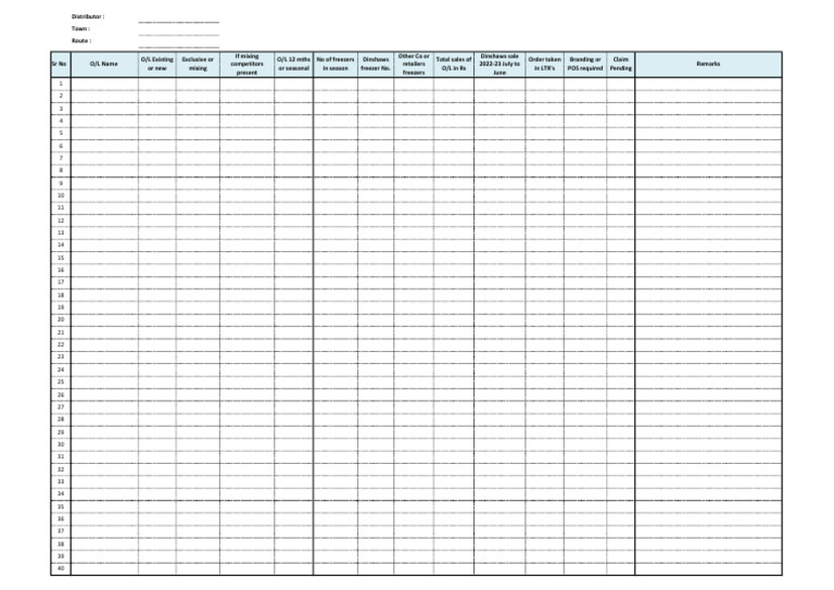 Gruop Working Format A3 Size | PDF