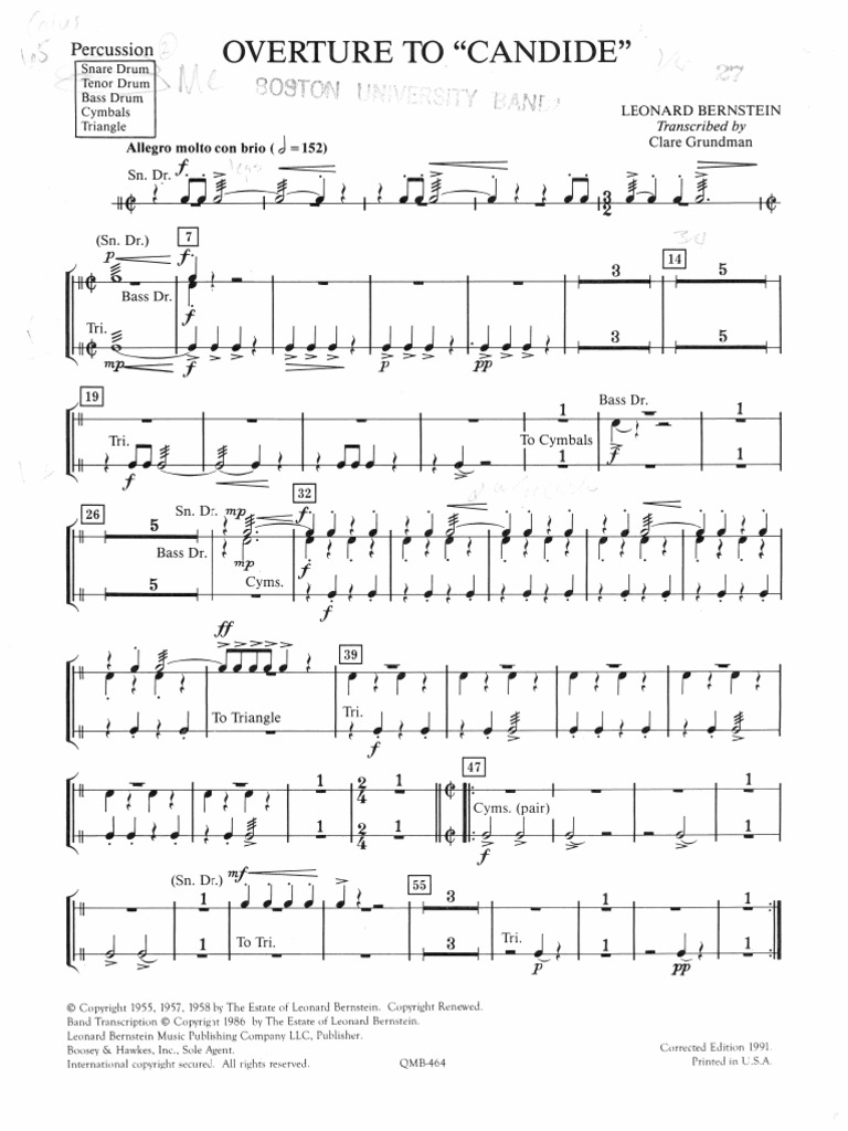Bernstein - Perc. | PDF