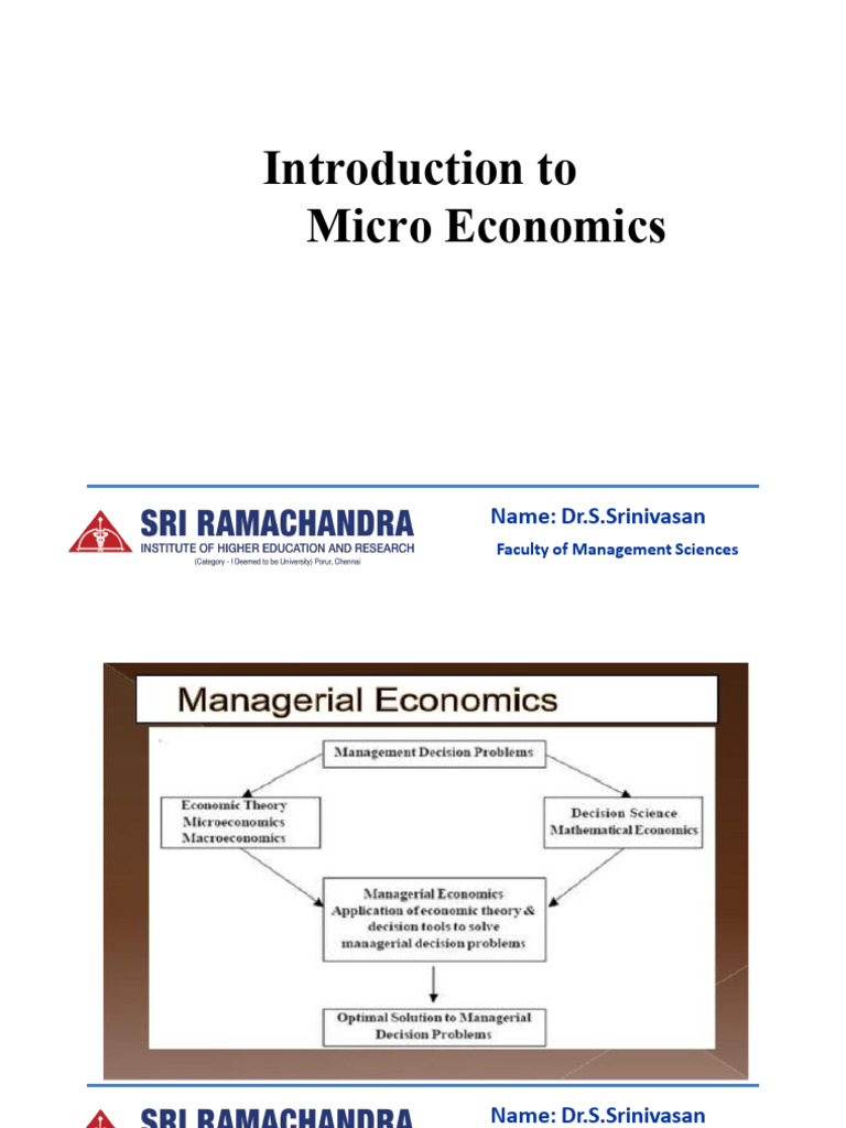 Introduction To Micro Economics | PDF | Microeconomics | Economics