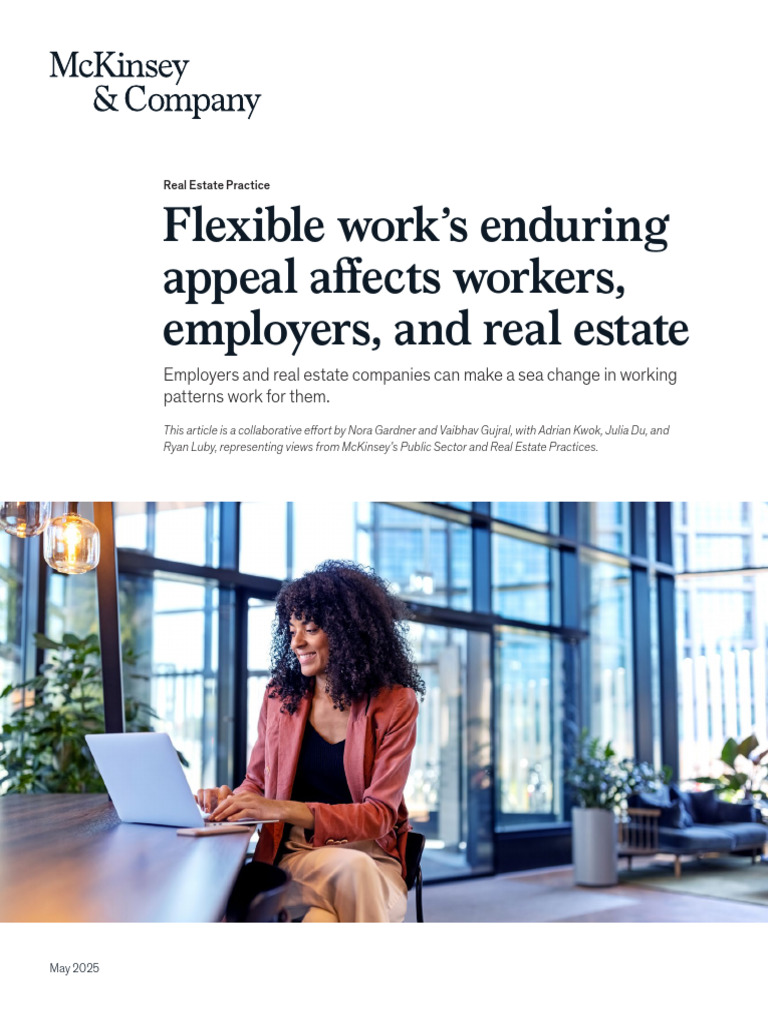 Flexible Works Enduring Appeal Affects Workers Employers and Real Estate | PDF | Educational ...
