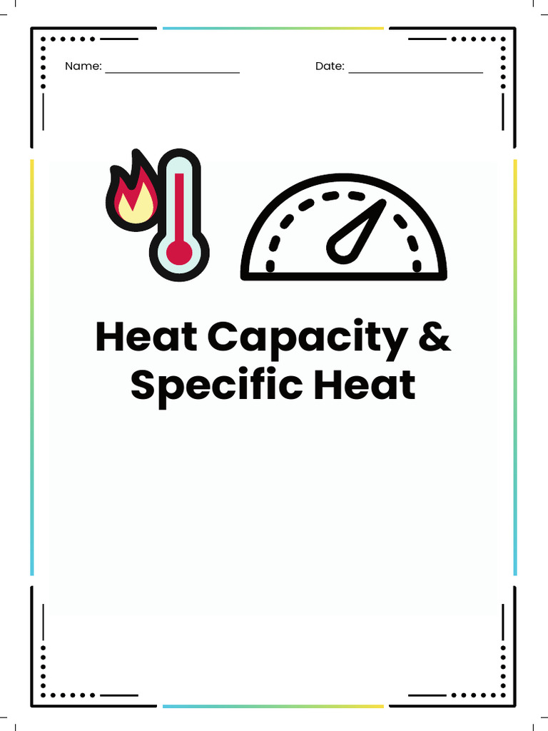 Heat Capacity and Specific Heat | PDF | Heat | Heat Capacity