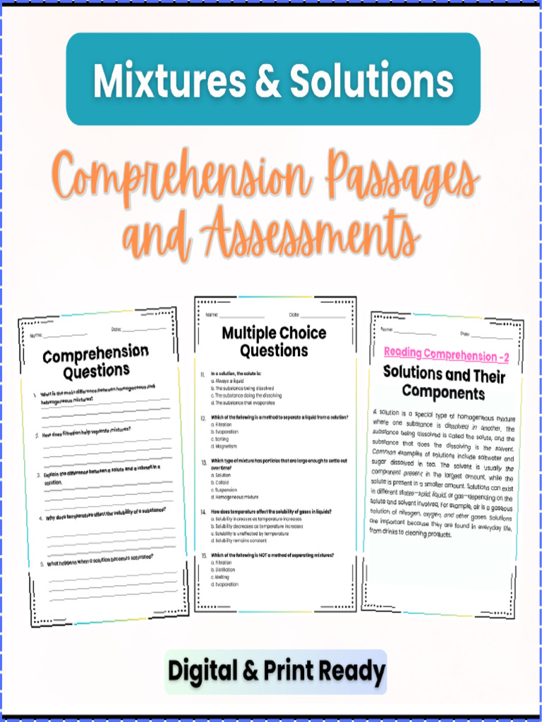 Preview | PDF | Reading Comprehension | Multiple Choice