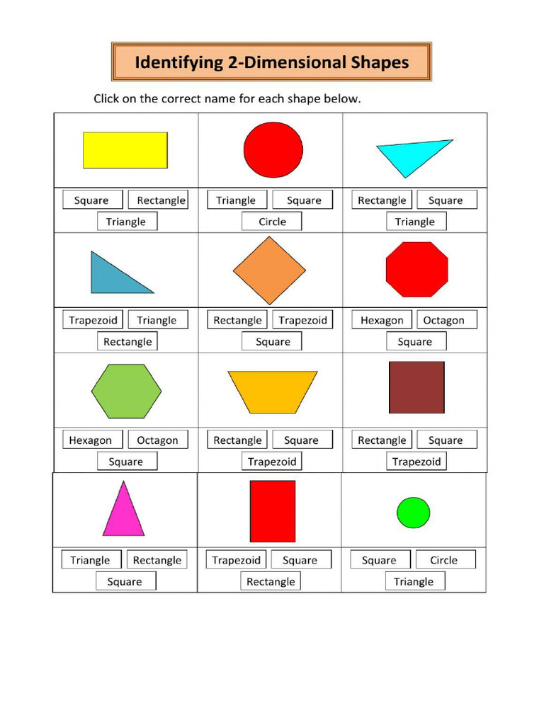 Shapes 4 | PDF