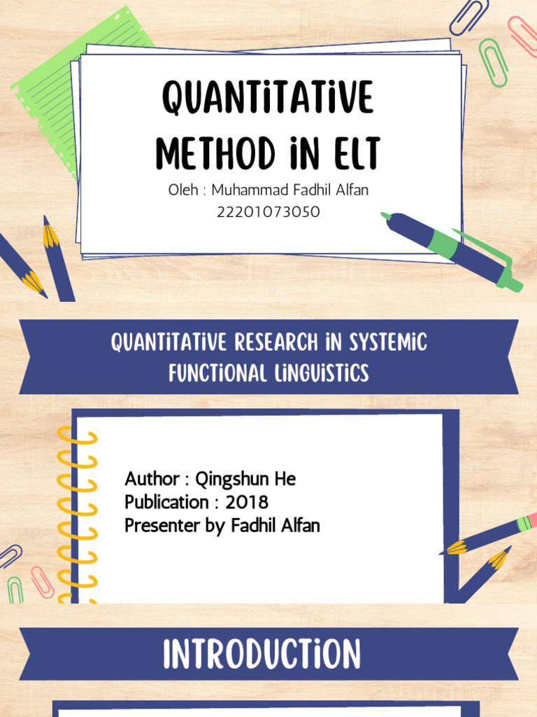 Quantitative | PDF