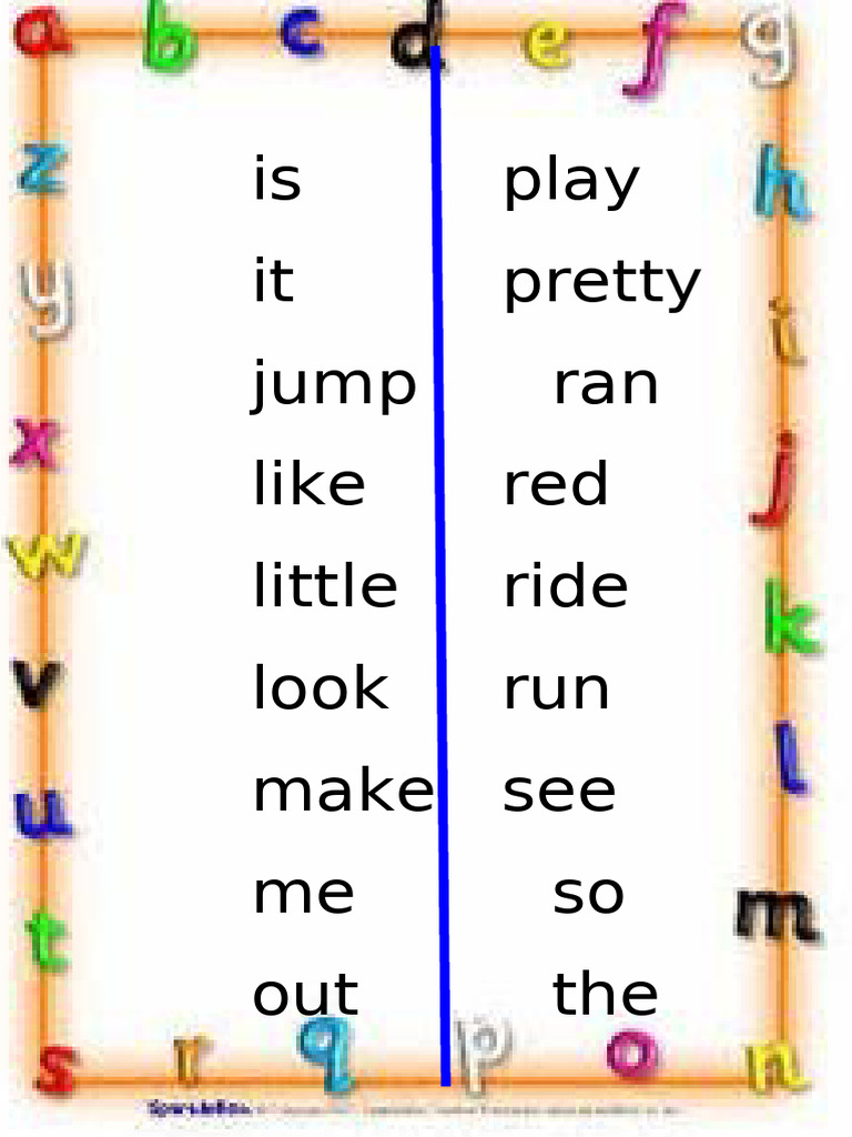 Basic Sight Word 2 | PDF