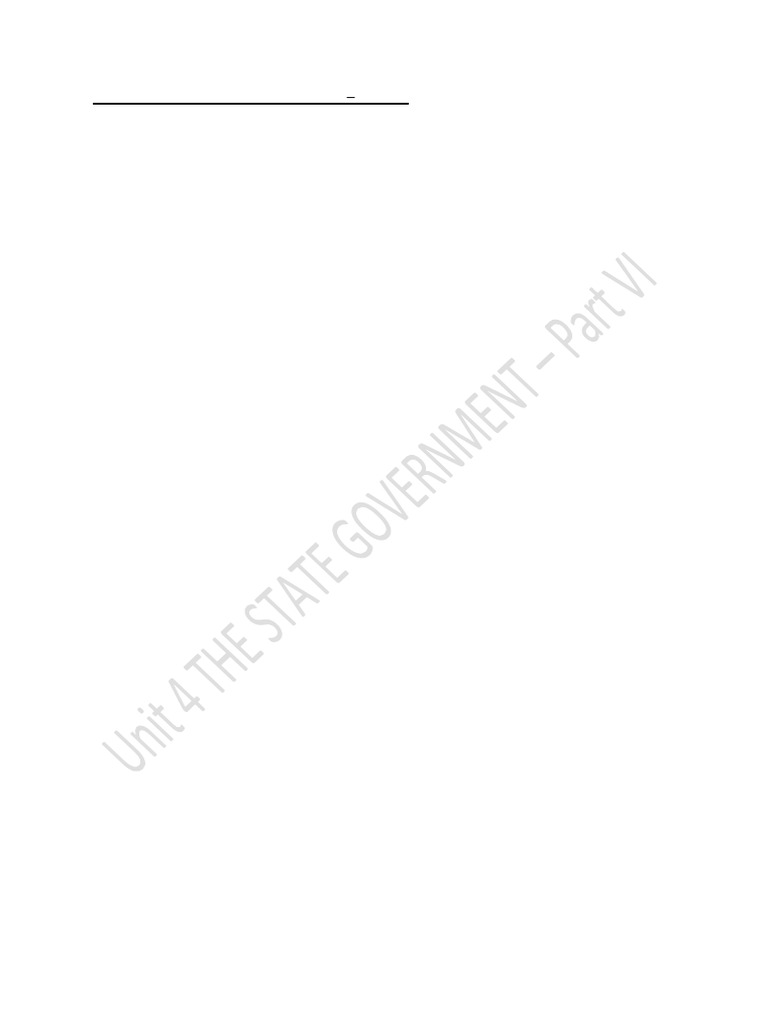 Unit 4 and 4.1 The State Government - Part Vi | PDF | Pardon | Justice