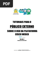 Acesso à Reunião Cisco Webex TJRS | PDF