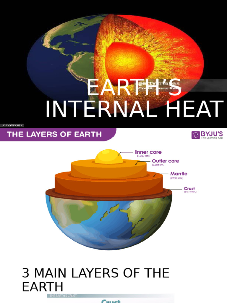 Earth's Internal Heat - Layers of The Earth #5 | PDF | Plate Tectonics ...