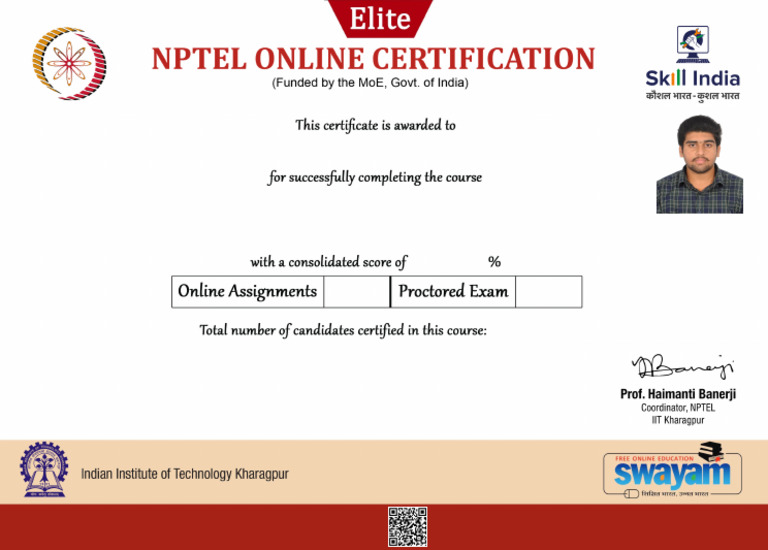 Nptel Iot Course Overview 2024 Pdf