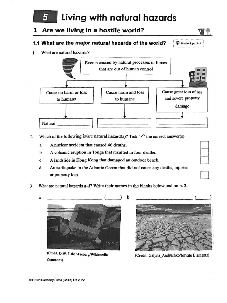 Geography Natural Hazards | PDF