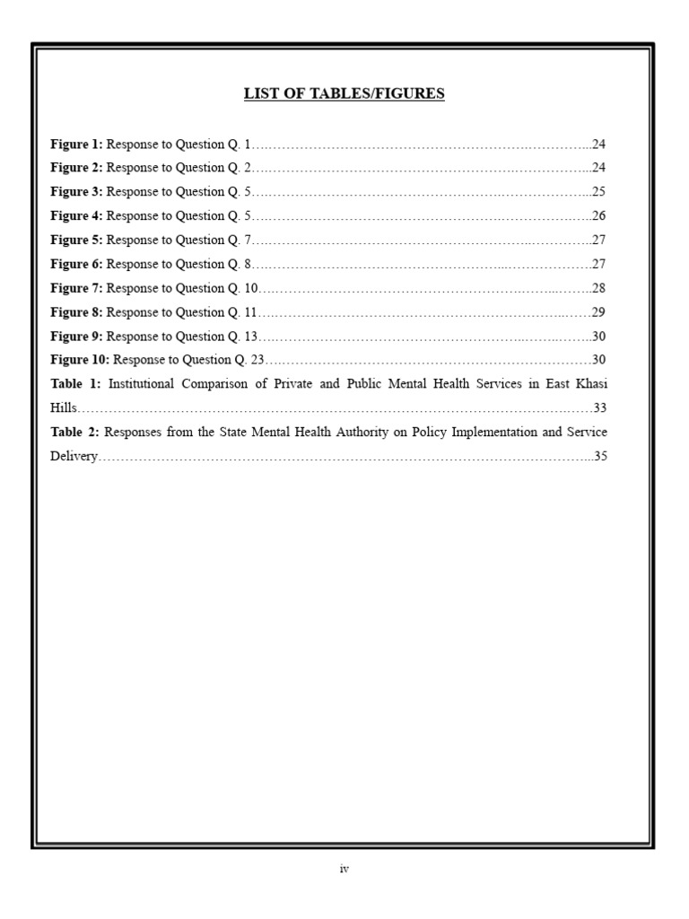 List of Tables - Figures | PDF