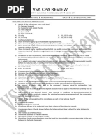 CFAS - Cash and Cash Equivalents (Student Copy) | PDF | Cash And Cash Equivalents | Overdraft