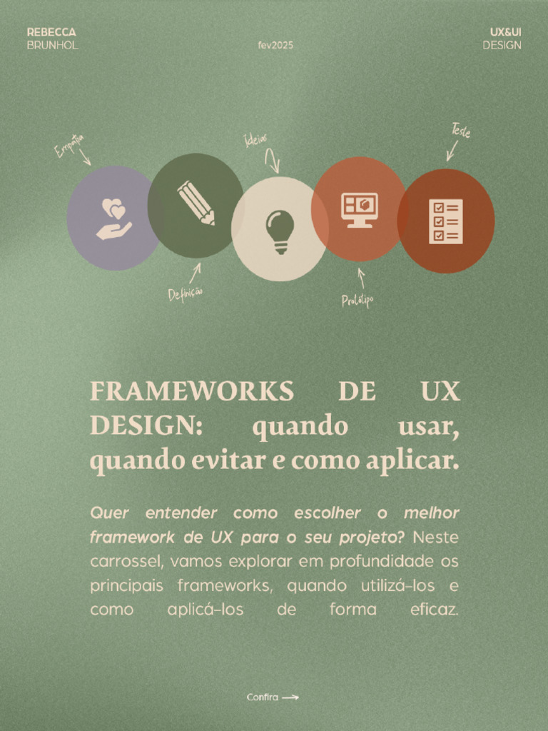 Frameworks UX | PDF
