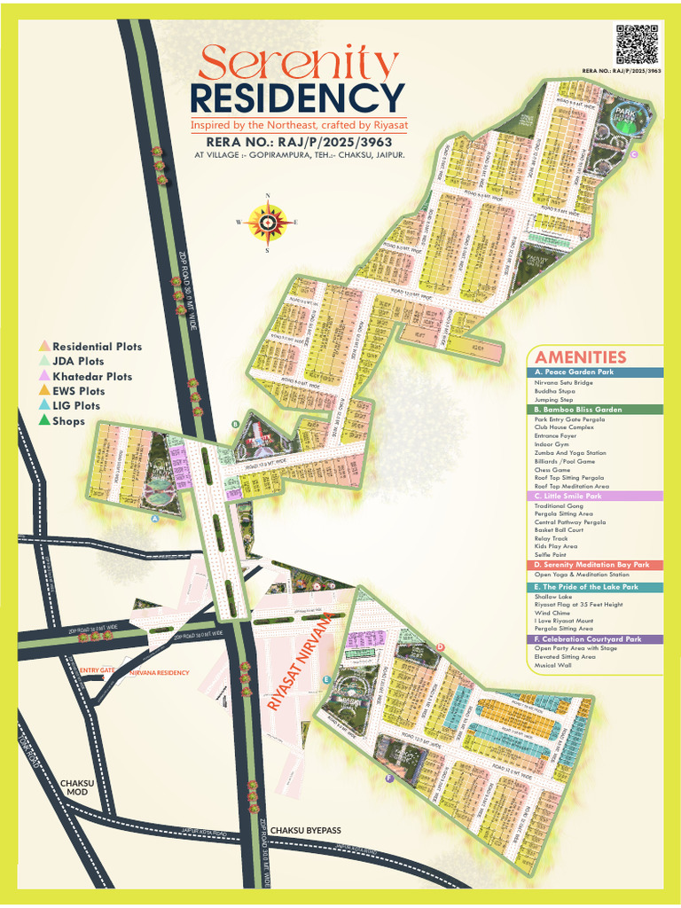 Serenity Residency MARKETING MAP Final | PDF