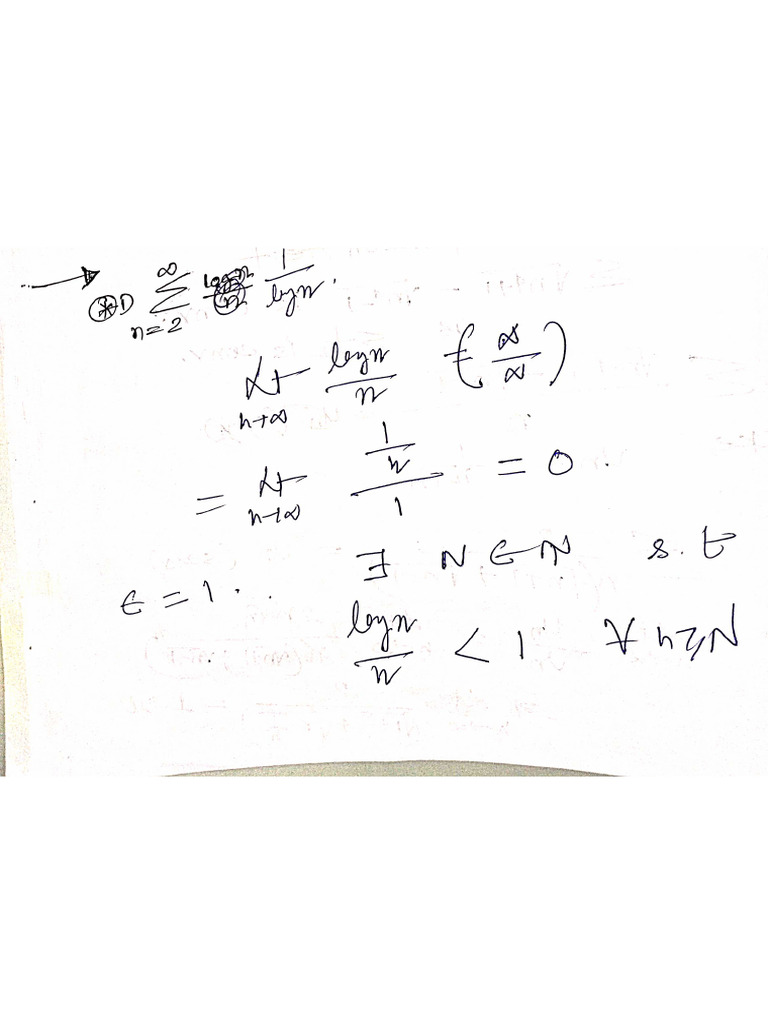 Ratio Test Series | PDF