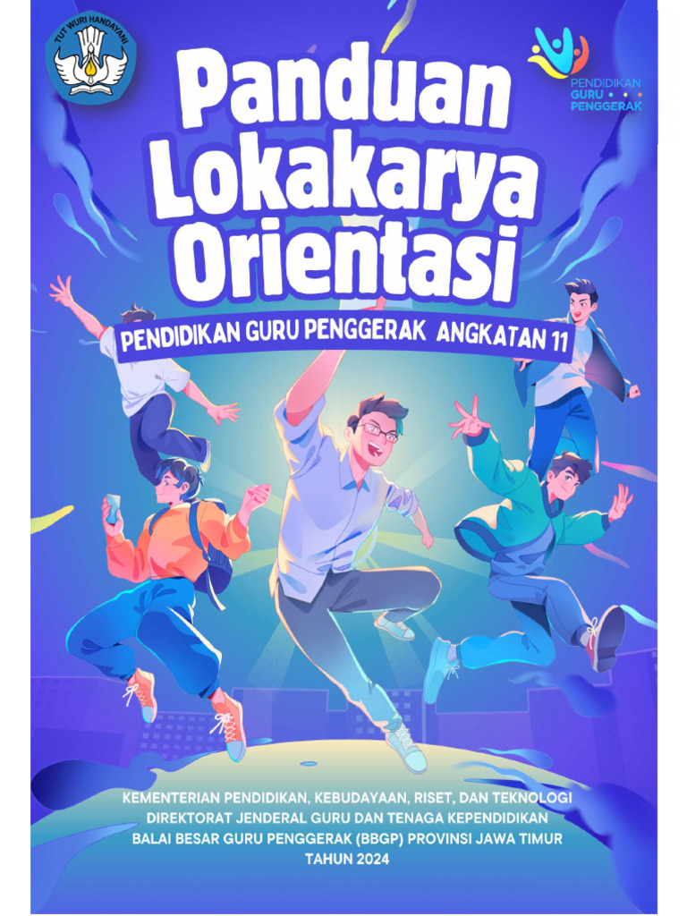 Kab. Bangkalan - Panduan Lokakarya Orientasi PGP Angkatan 11 | PDF