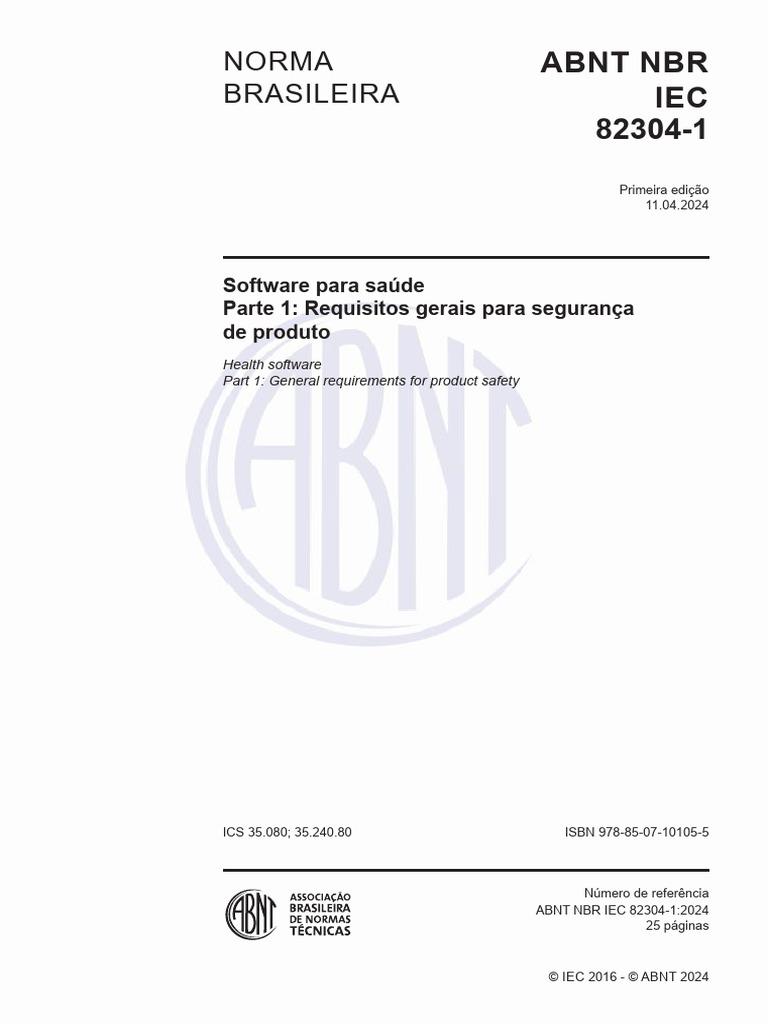 Requisitos de Segurança para Software de Saúde | PDF | Segurança da ...