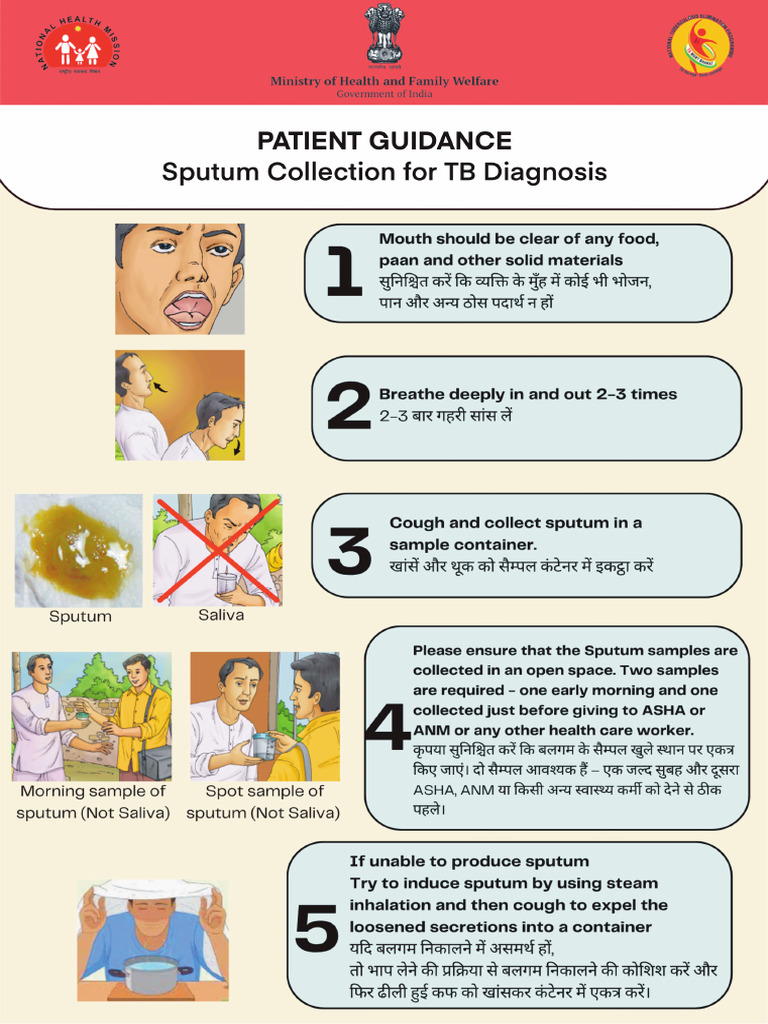 Sputum Collection Guidance | PDF