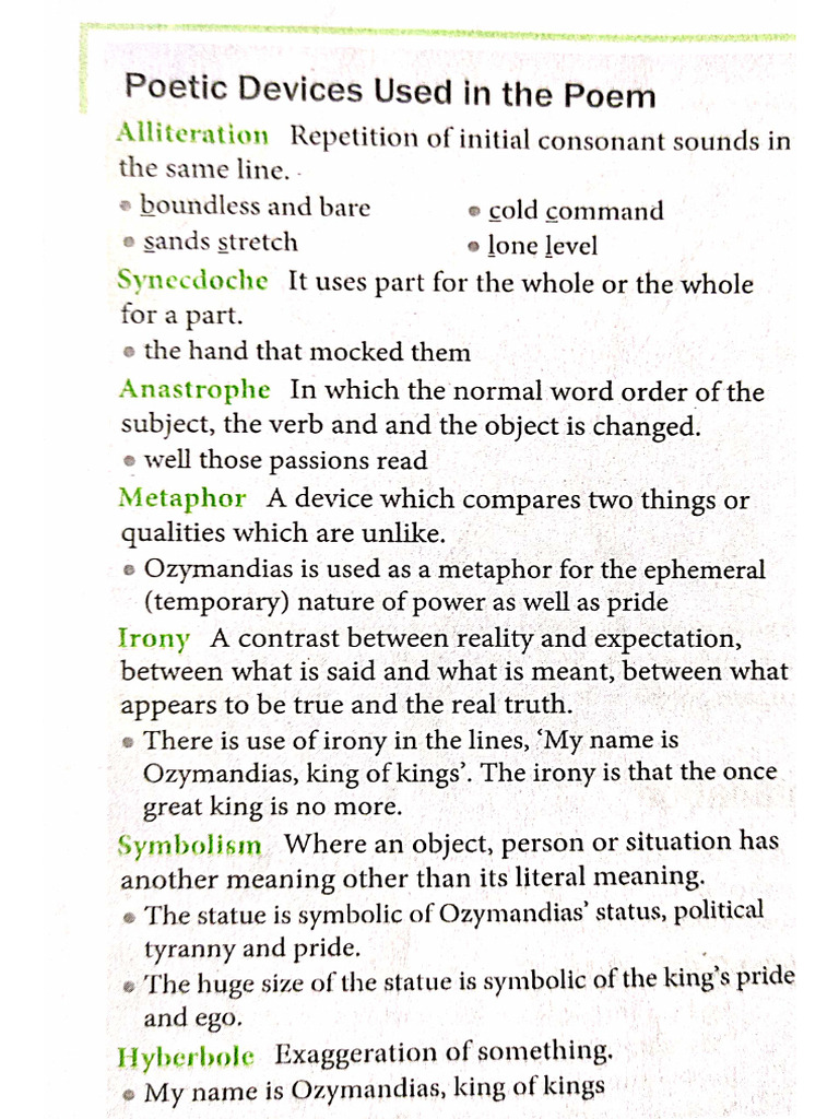 Ozymandias | PDF