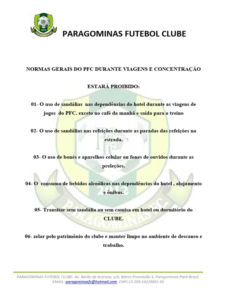 Normas PFC 2025 | PDF