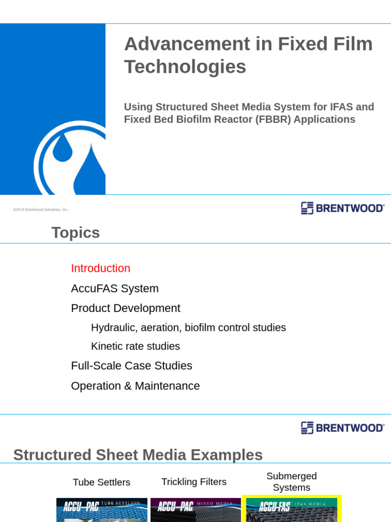 Tertiary Fixed-Film Filter Innovations | PDF | Sewage Treatment ...