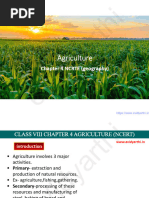 Chapter 3 Agriculture Class 8 Notes | PDF | Agriculture | Crops