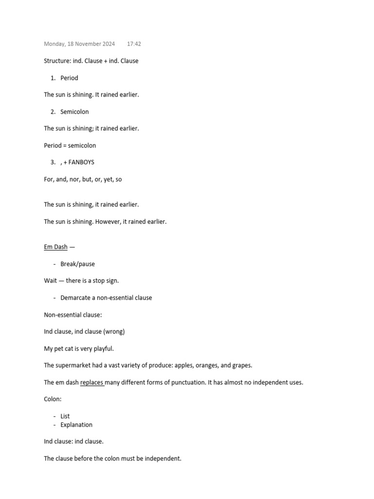 Crash Course Grammar | PDF