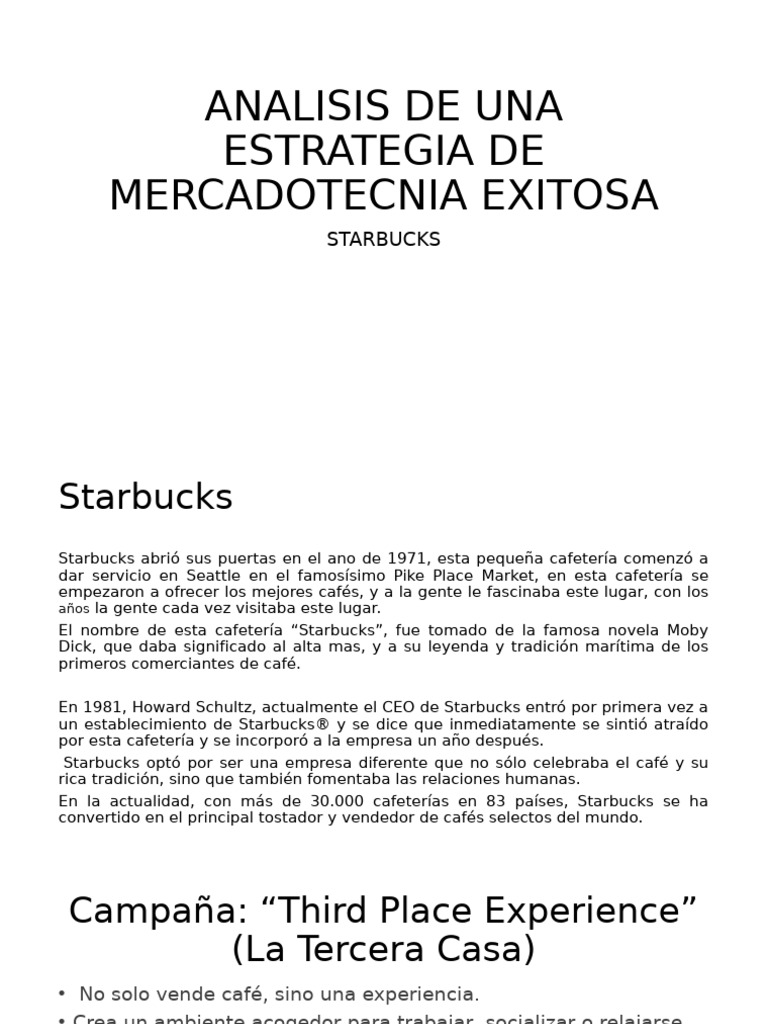 Pia - Starbucks | PDF | Starbucks | Marketing