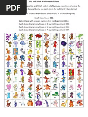 Lilo And Stitch Experiments 003