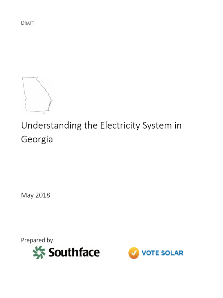 Georgia Electricity System Primer May 2018 Draft | PDF | Cogeneration ...