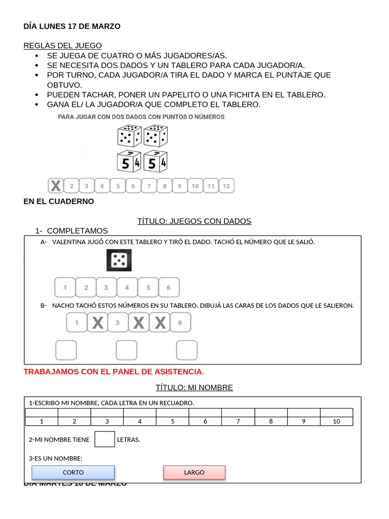 Secuencia 1ro PDL 2025 | PDF