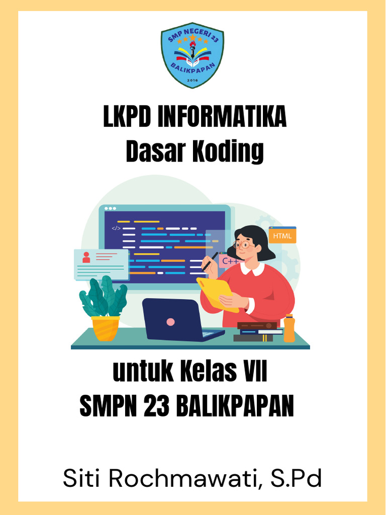LKPD Dasar Koding Kelas 7 | PDF