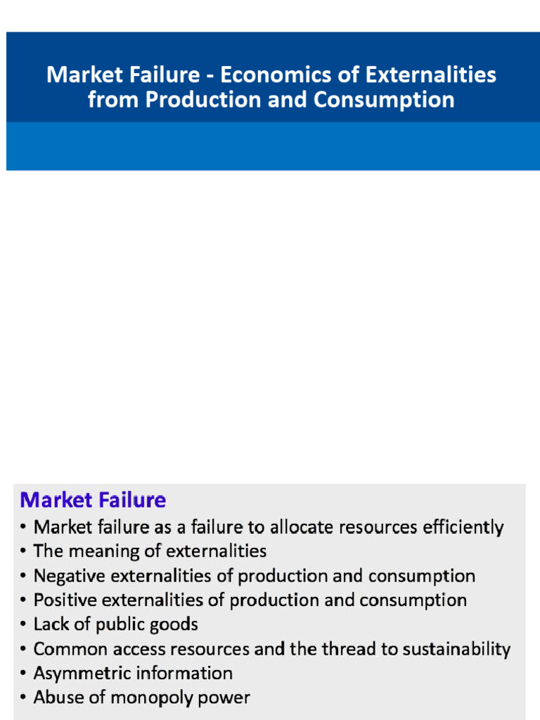 Market Failure Introduction | PDF | Externality | Wind Power