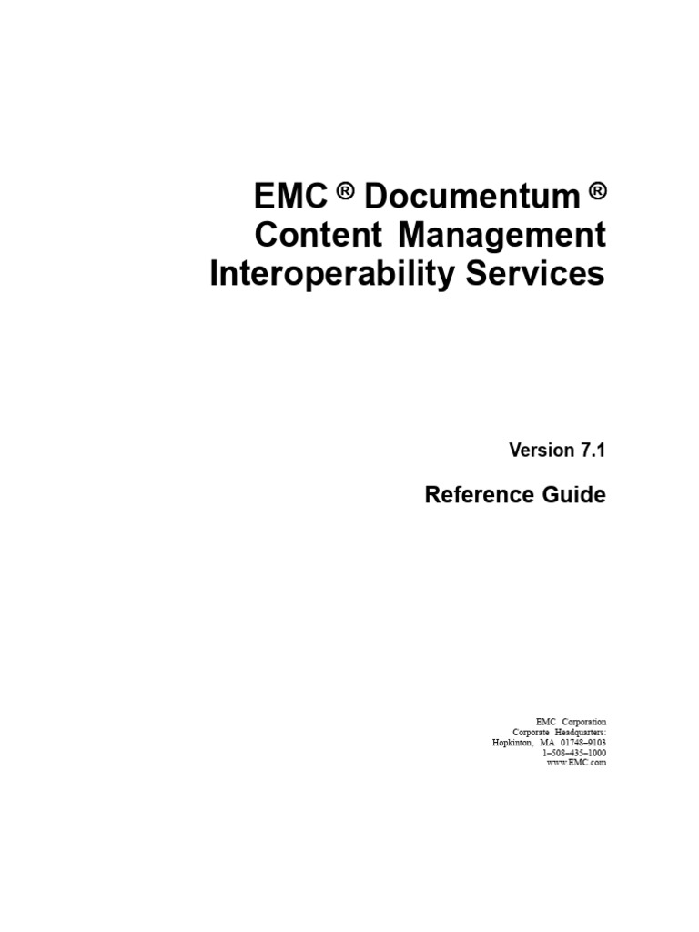 cmis_7.1_dev | PDF | Soap | Communications Protocols