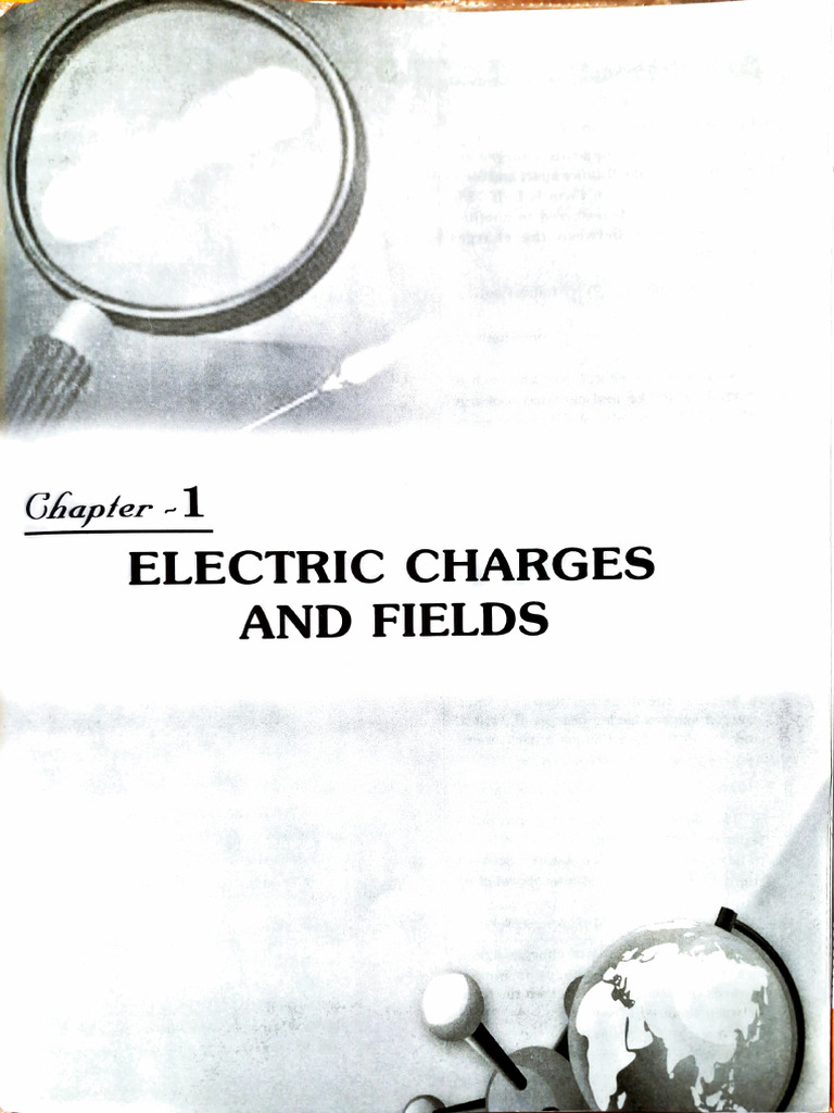 Electric Charges and Fields | PDF | Force | Electric Field