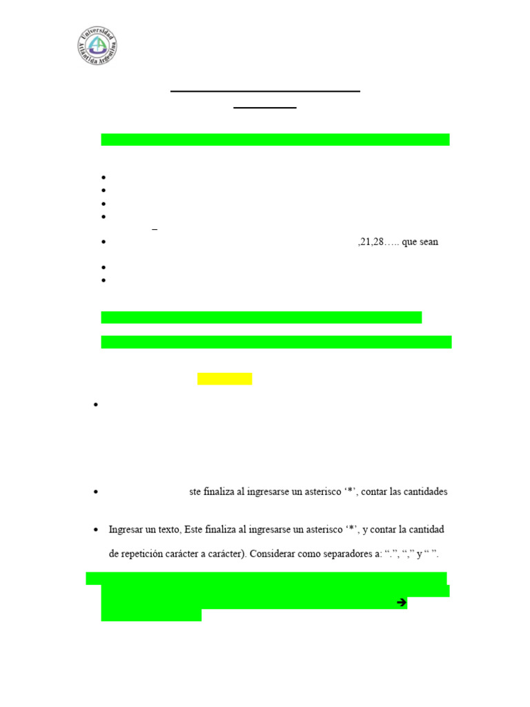 (Ejercicios Parte3) Alg Datos | PDF | Programación de computadoras | Matemáticas Aplicadas