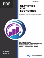 Grade 11 - Introduction To Statistics (Notes) School | PDF | Economics ...