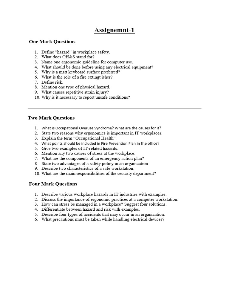 Assignemnt-1 Unit 4 | PDF