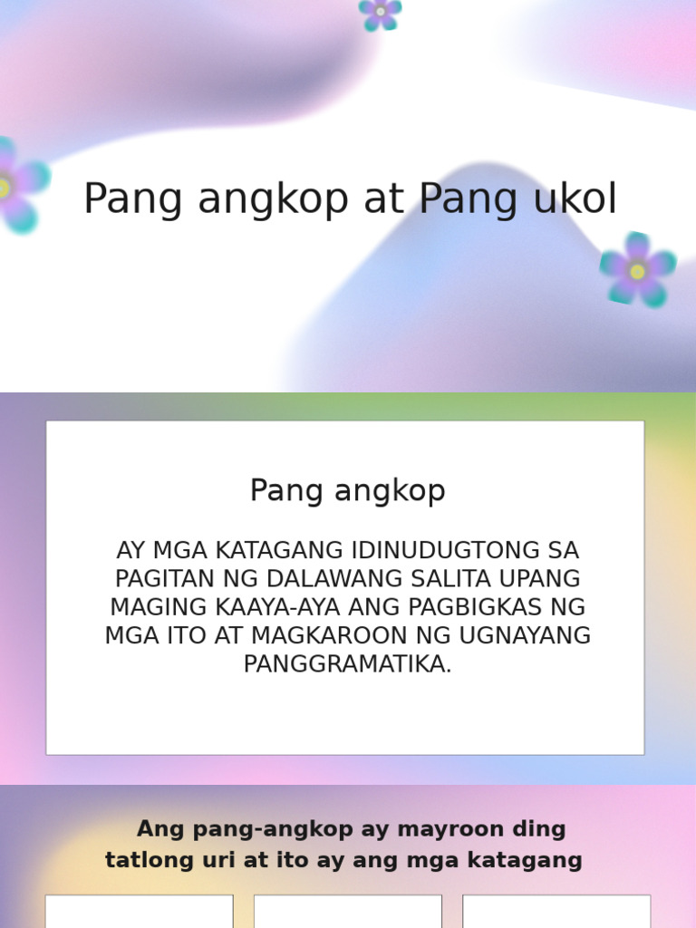 Makulay Na Mga Gradient Basic Simpleng Presentasyon | PDF