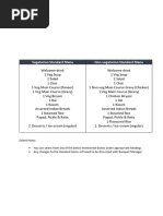 BQT Snacks Menu Package | PDF